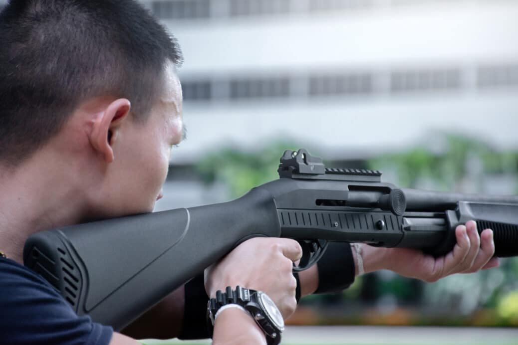 Shotgun Advanced | PumpGun Schiessen by Diamond Defence